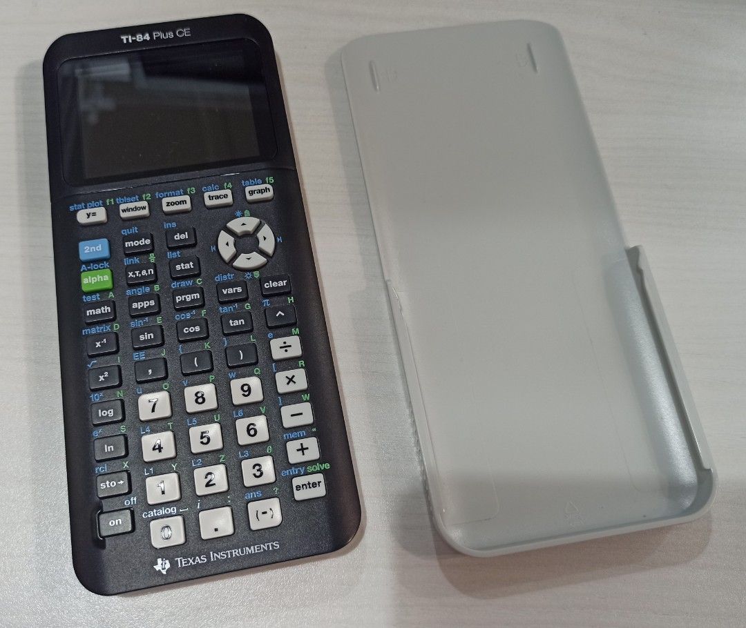 Texas Instruments TI-84 Plus CE, Hobbies & Toys, Stationery & Craft ...