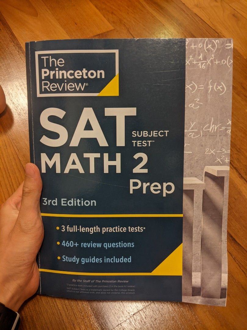 The Princeton Review SAT math Prep 2, Hobbies & Toys, Books & Magazines ...