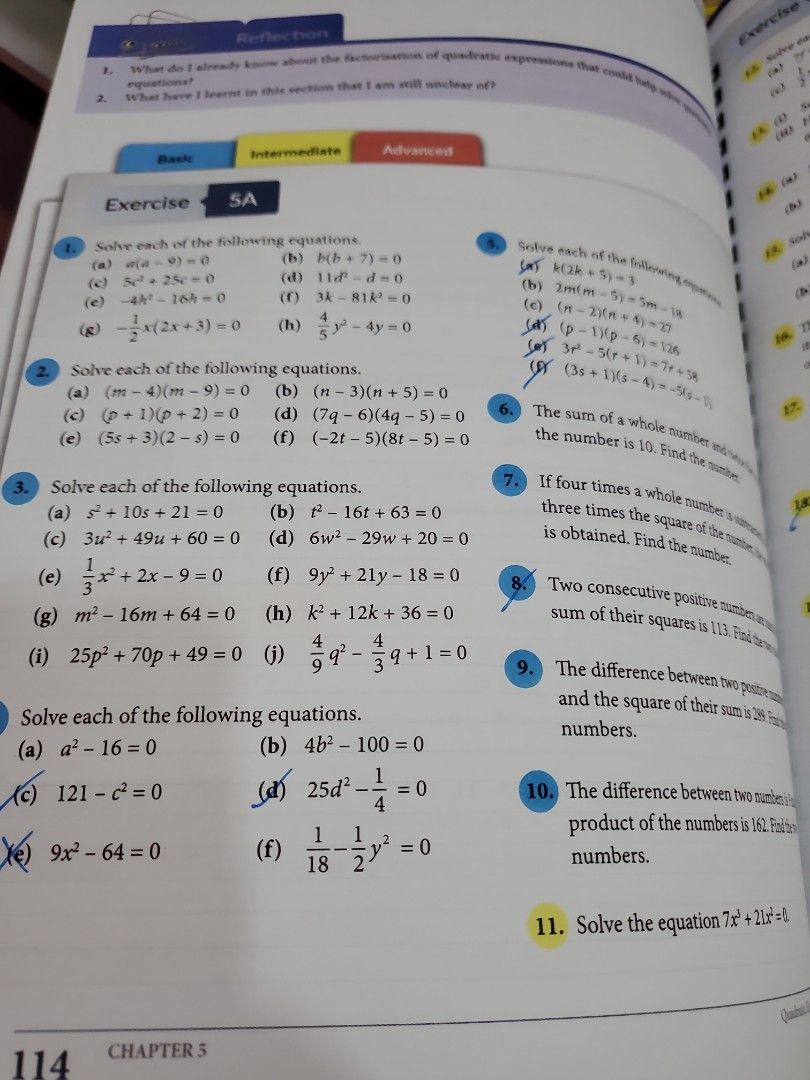 think! Mathematics 2A and 2B textbooks, Hobbies & Toys, Books ...