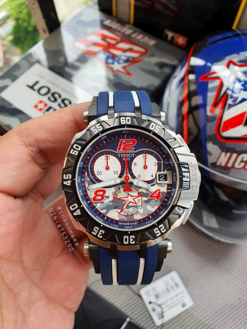 Tissot Nicky Hayden Limited edition Moto GP, Men's Fashion, Watches ...