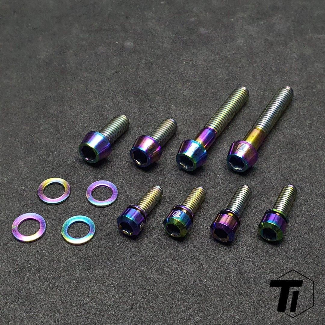 Titanium Bolt for ENDH Stem | Yoshimura Cycling USA Pewter YoshiKote ...