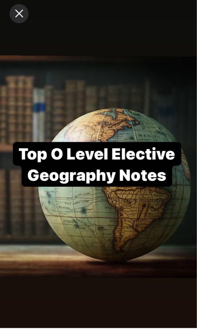 top o level elective geography notes sec 4 sec 3 geog notes, Hobbies ...