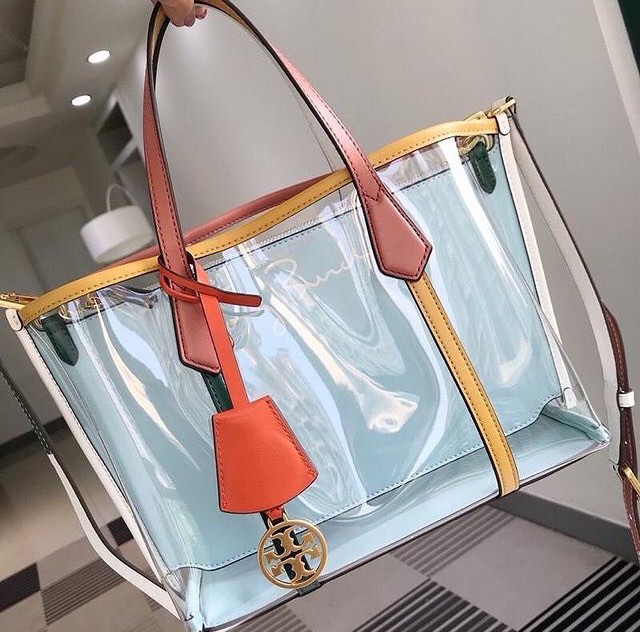 Tory Burch PVC Transparent, Olshop Fashion, Olshop Wanita di Carousell