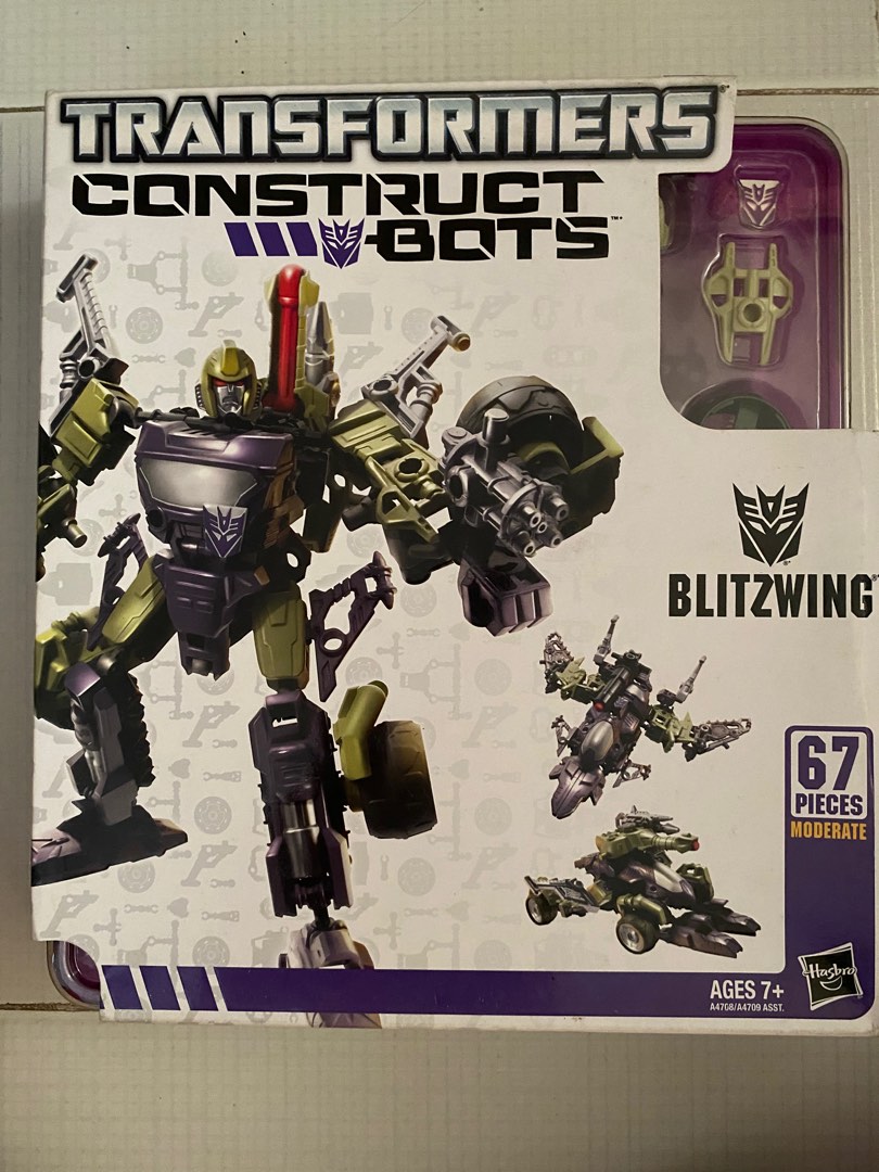 TRANSFORMER CONSTRUCT BOTS (Blitzwing), Hobbies & Toys, Toys & Games on ...
