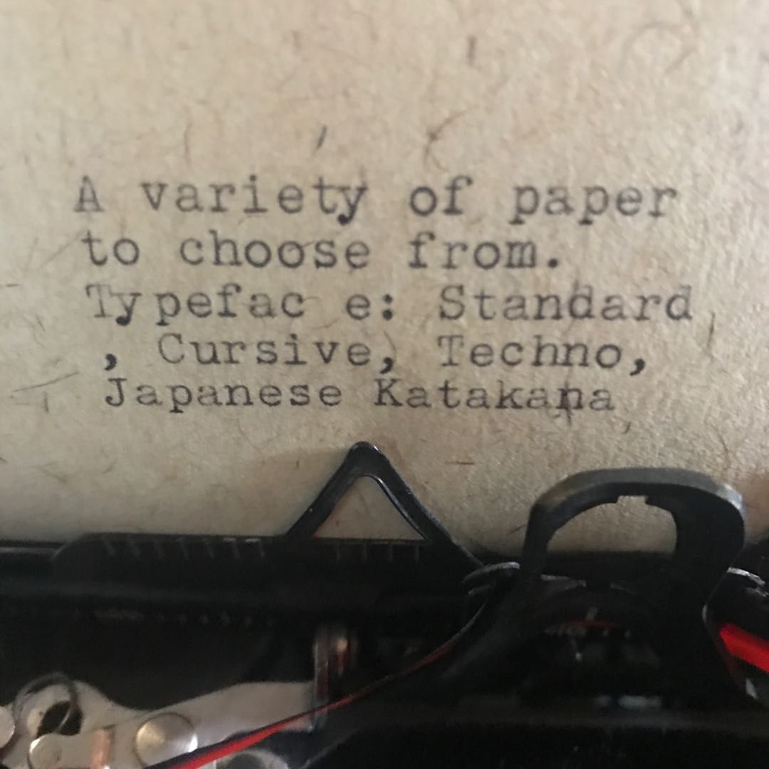 Typewriter Typing Letter Note, Hobbies & Toys, Stationery & Craft ...