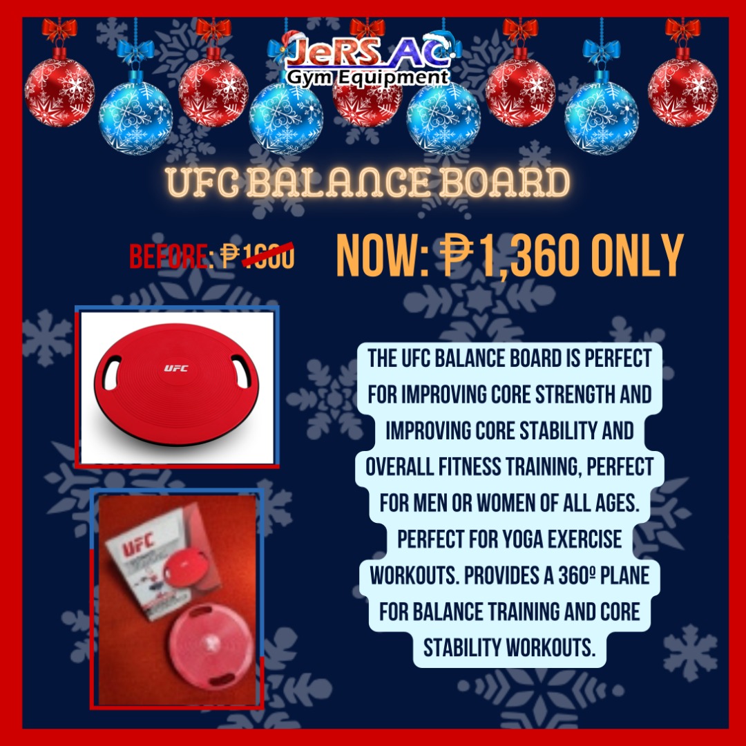 UFC Balance Board, Sports Equipment, Exercise & Fitness, Cardio ...