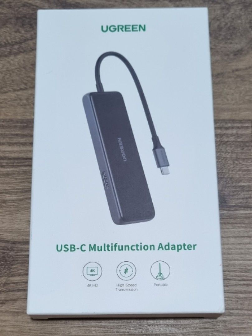 Ugreen USB-C Multifunction Adapter (Space Grey), Computers & Tech ...