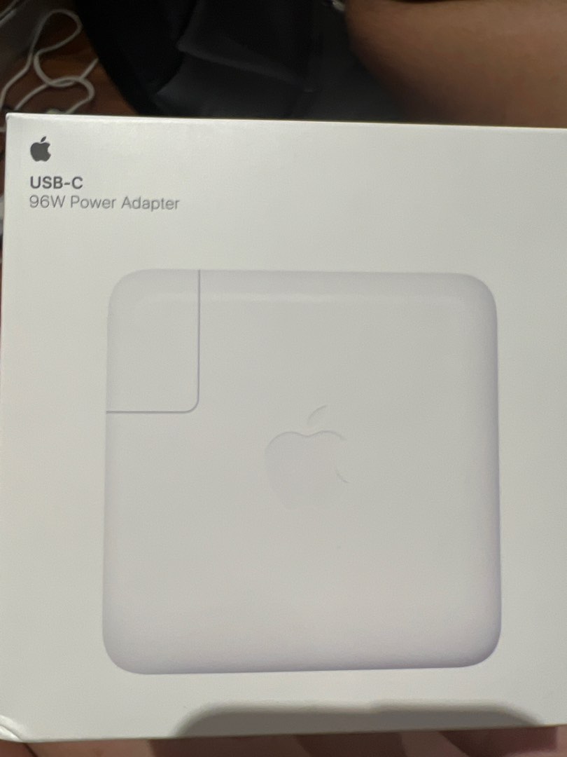 Unopened Apple Original USB-C 96 watt power adapter, Computers & Tech ...