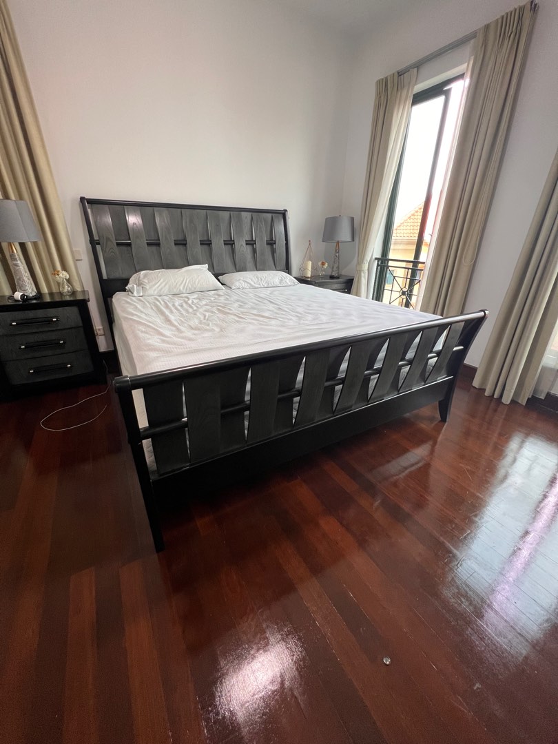 Urgent relocation sale - Taylor B Master bedroom set to go - king, side tables, Furniture & Home ...