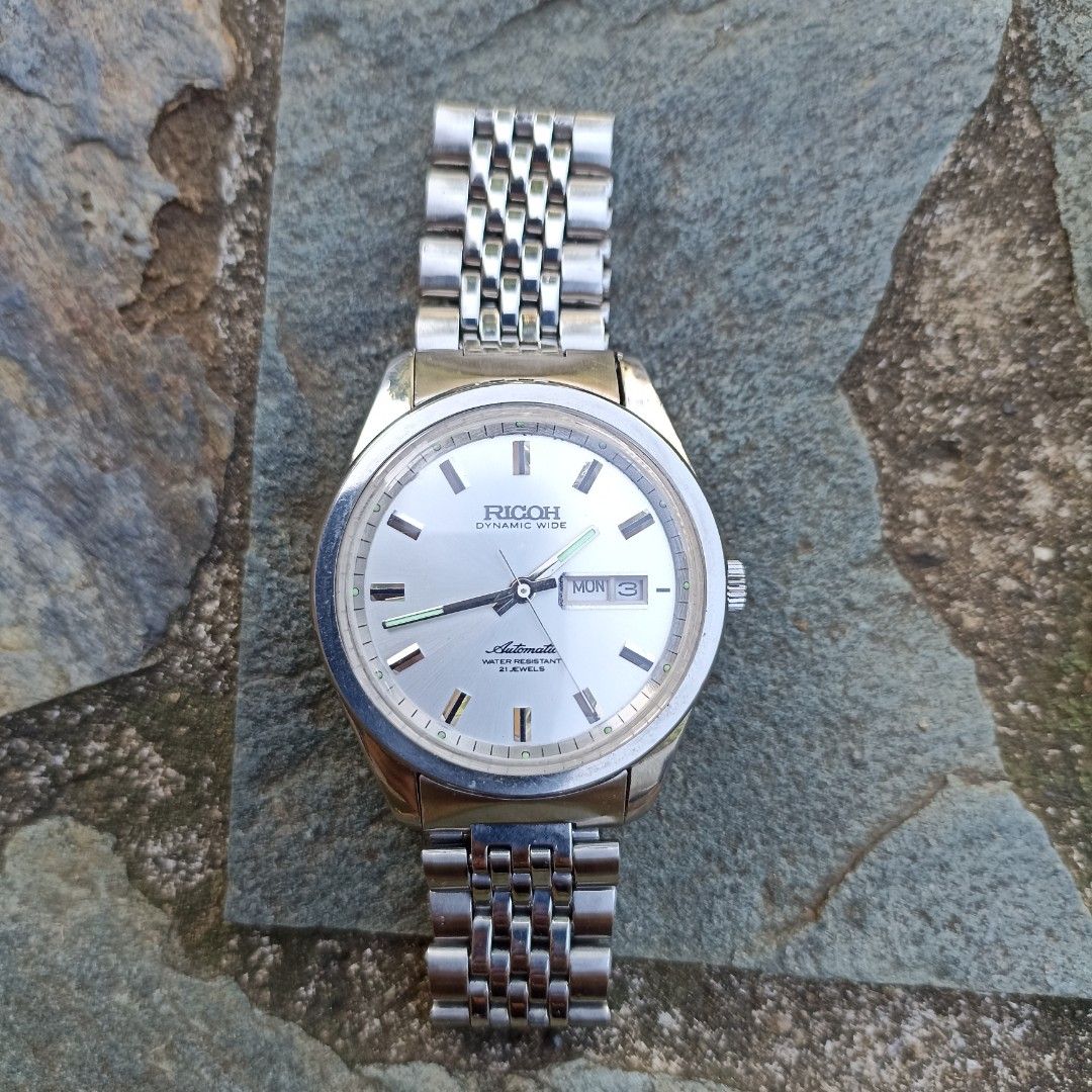 Very Mint Circa 1970s Ricoh Watch, Men's Fashion, Watches & Accessories ...