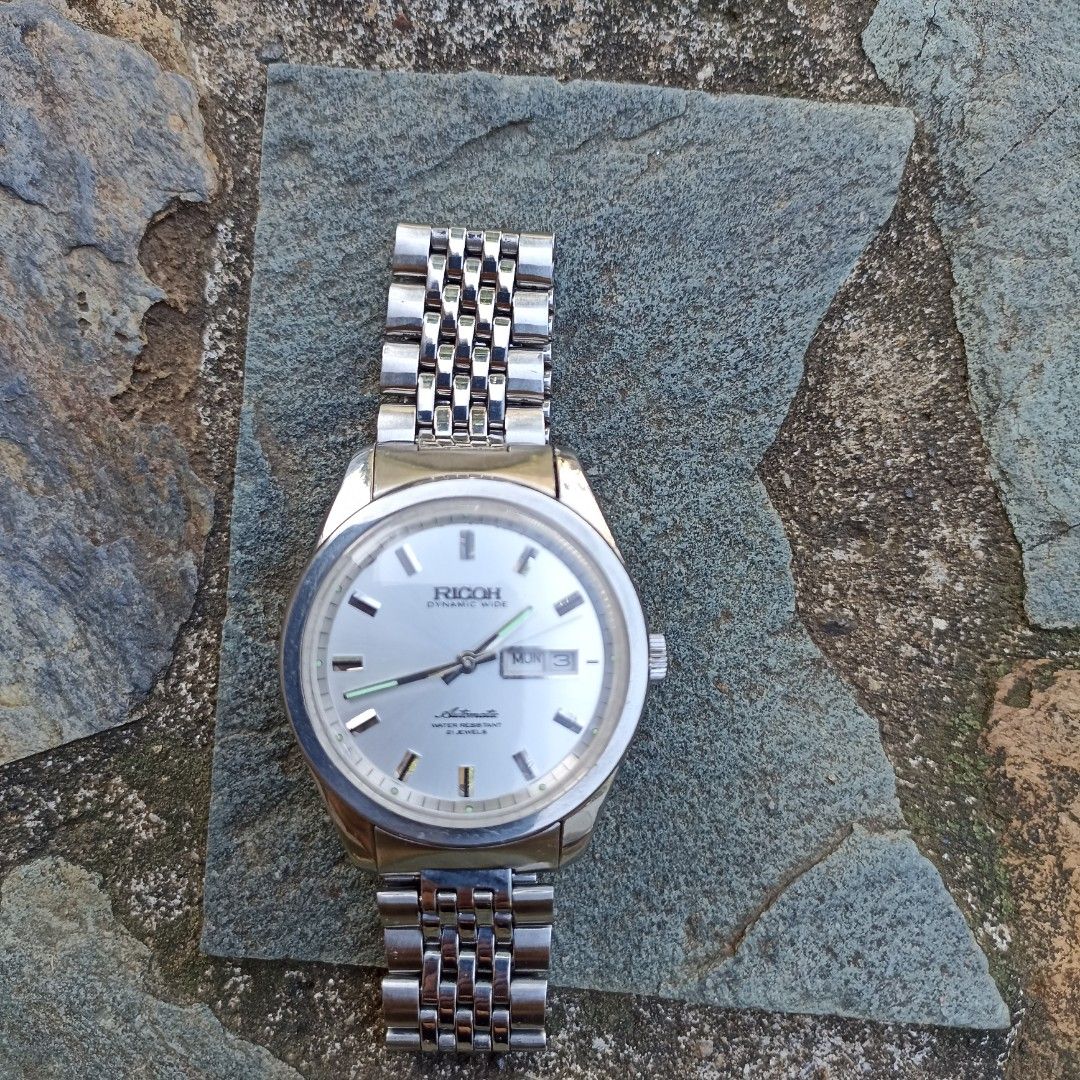 Very Mint Circa 1970s Ricoh Watch, Men's Fashion, Watches & Accessories ...