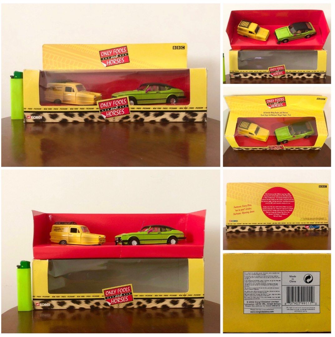 Vintage Ford Capri & Reliant Regal Van diecast, Hobbies & Toys, Toys ...