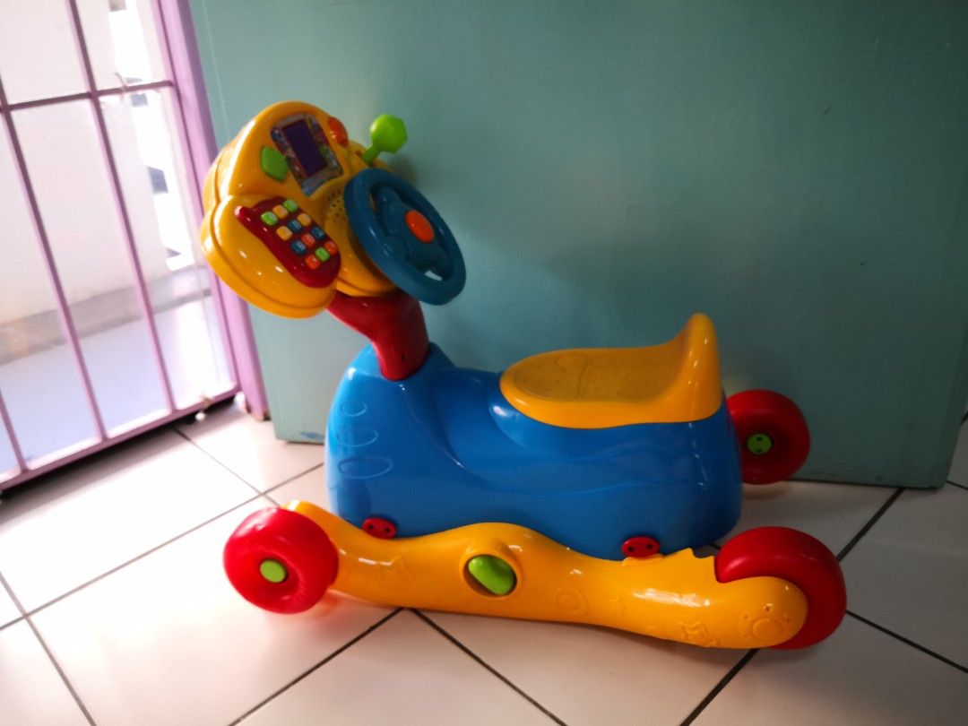 Vtech Grow and Go Ride On rocking horse, vehicle, Babies & Kids, Infant ...