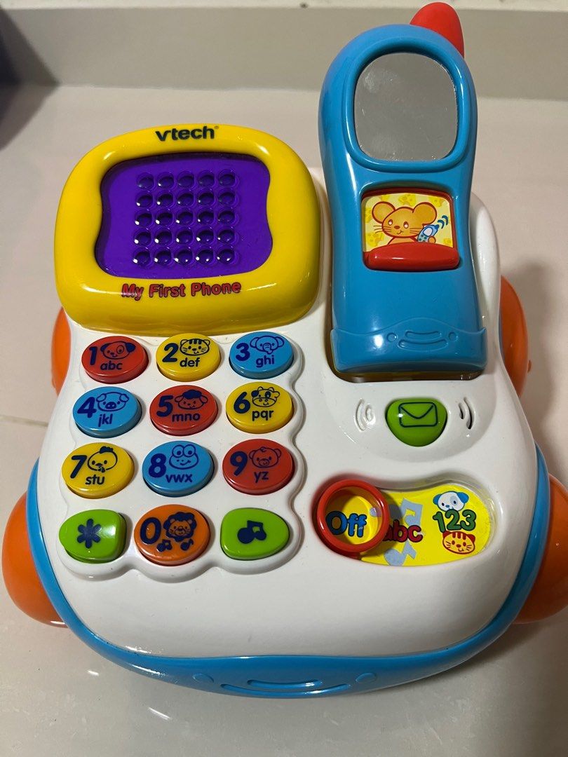 Vtech my first phone, Babies & Kids, Infant Playtime on Carousell