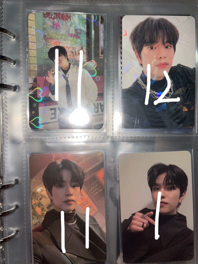 wts stray kids skz photocards pc bangchan minho lee know changbin ...