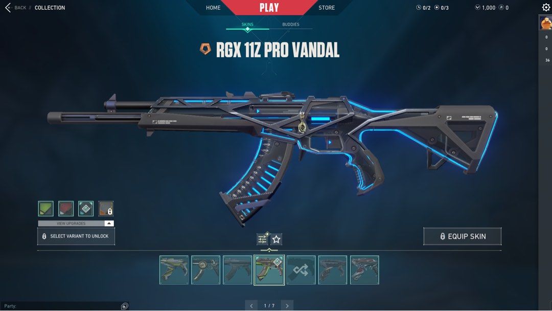 WTS Valorant account with RGX 11Z Vandal and more, Video Gaming, Gaming ...