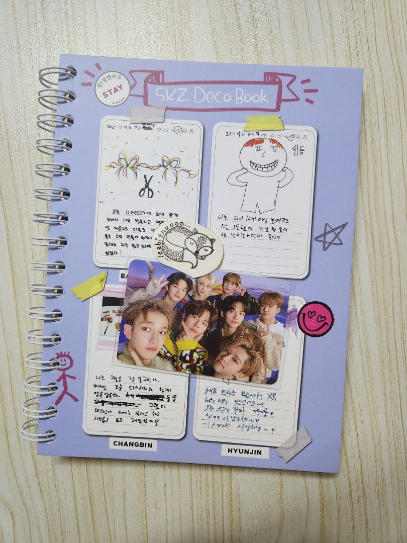 [WTS]Stray Kids SKZ Deco Book, Hobbies & Toys, Collectibles ...