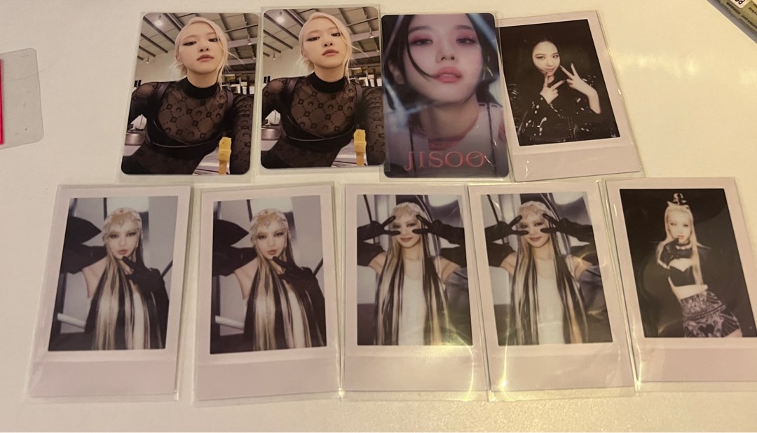[WTS/WTT] Blackpink Born Pink Album pc photocards selfiecards Lisa Jennie Jisoo Rose, Hobbies ...