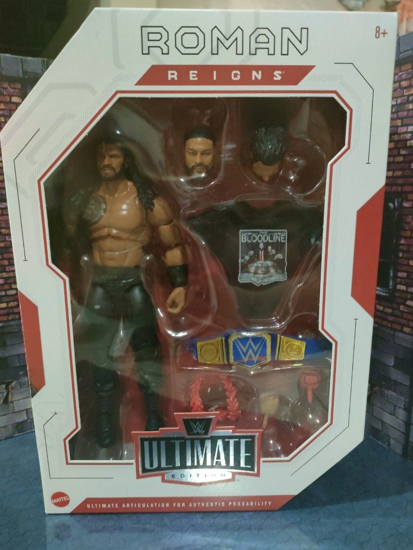 WWE Ultimate Edition Roman Reigns (misb), Hobbies & Toys, Toys & Games ...