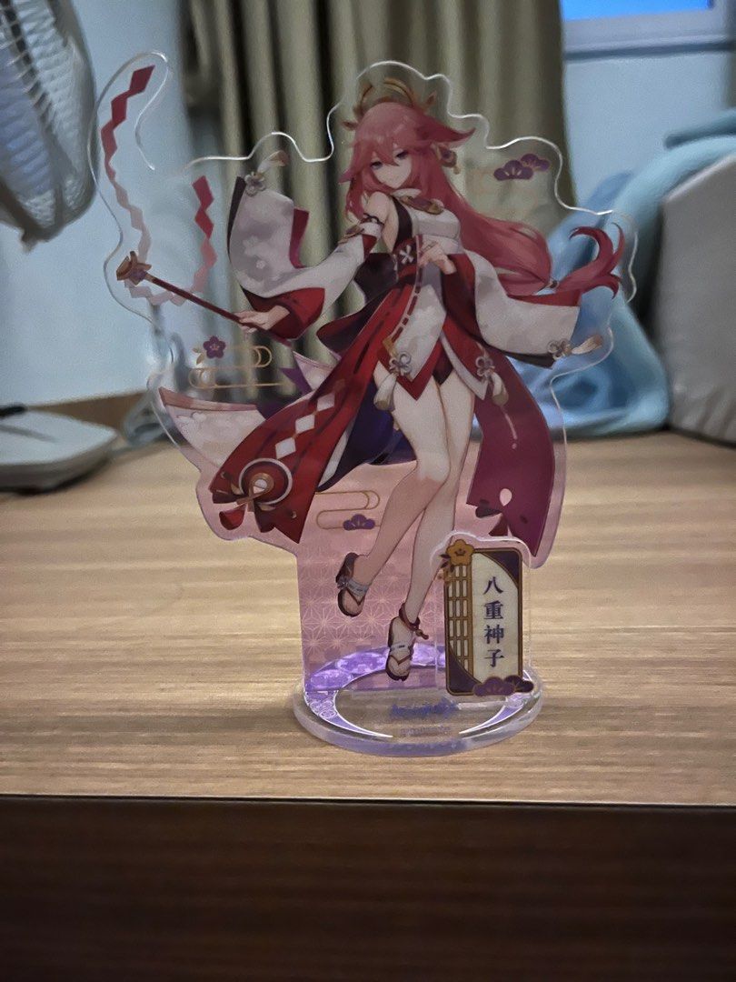 Yae Miko Standee ( Genshin Impact ), Hobbies & Toys, Memorabilia ...