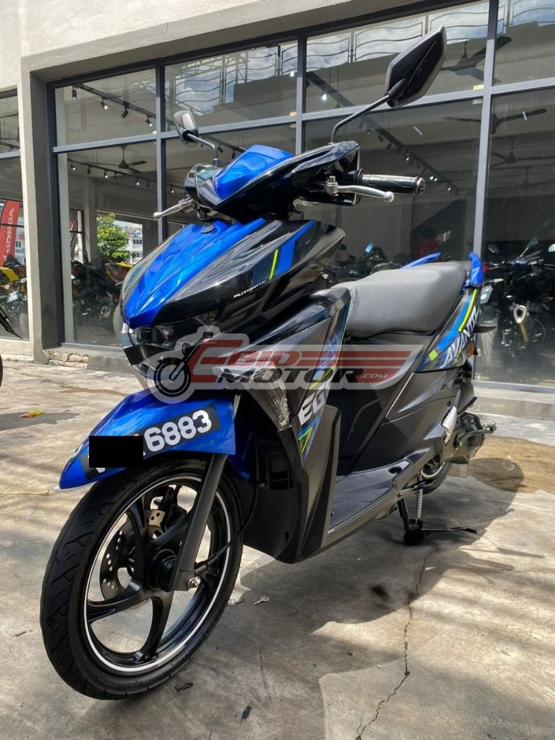 Yamaha Ego Avantiz ( 2020 ) ( 8K KM ONLY + Plat Cantik ), Motorbikes on ...