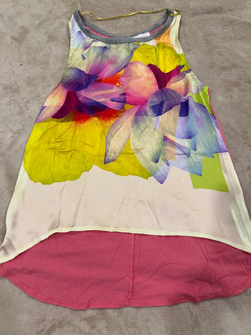 Zara Top, Women's Fashion, Tops, Sleeveless on Carousell