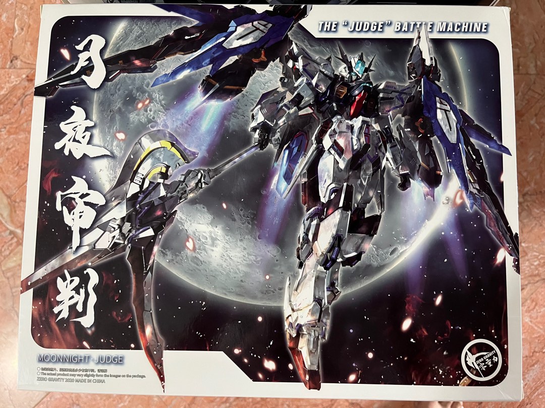Zero gravity moonlight judge gunpla gundam like model kits mecha robot ...