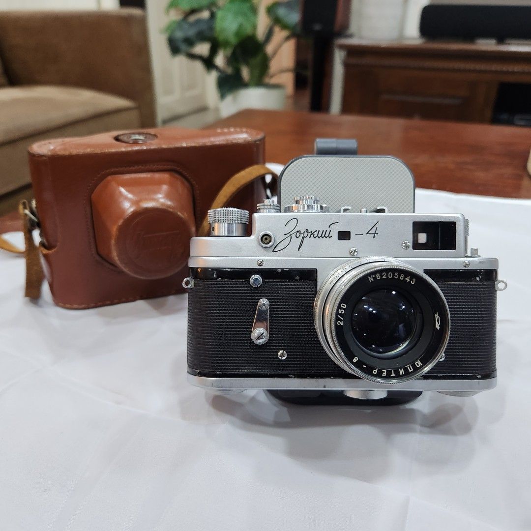 Zorki-4 w/ Jupiter 8 f2 lens, Photography, Cameras on Carousell