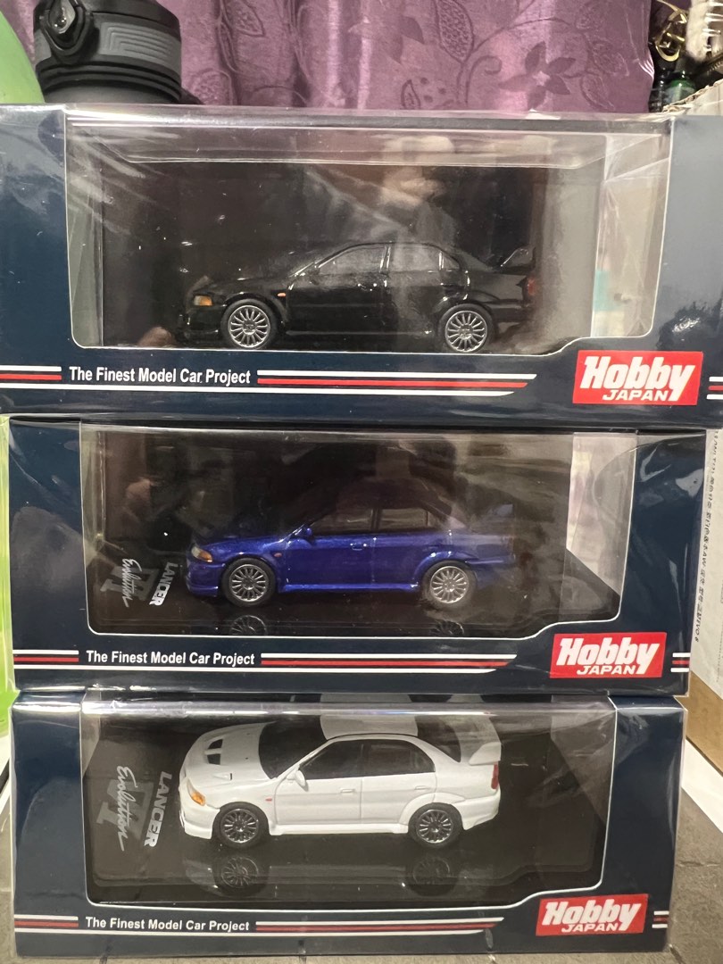 1:64 Initial D Mitsubishi Lancer Evo 6头文字D, Hobbies & Toys, Toys ...