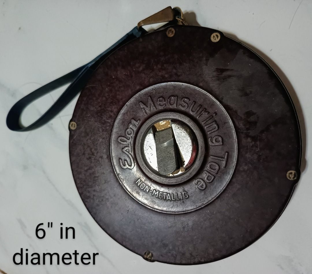 1940s Vintage Large Bakelite Eslon Measuring Tape (as is), Hobbies ...