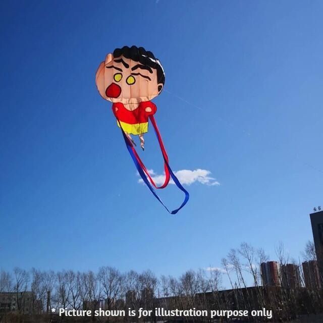 6m Crayon ShinChan Frameless Soft Kite [WalkInSky Brand] (Code : SE4 ...