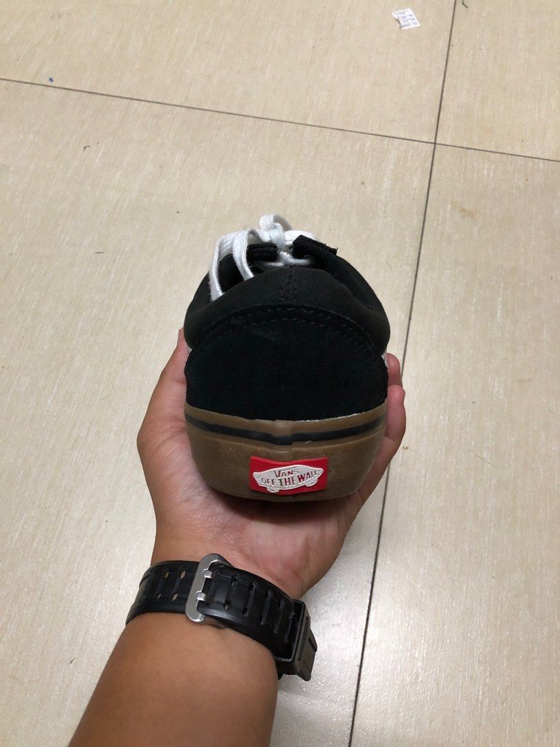 721454 Vans Pro Old Skool Ultracush Black White Gumsole(11 US M), Men's ...