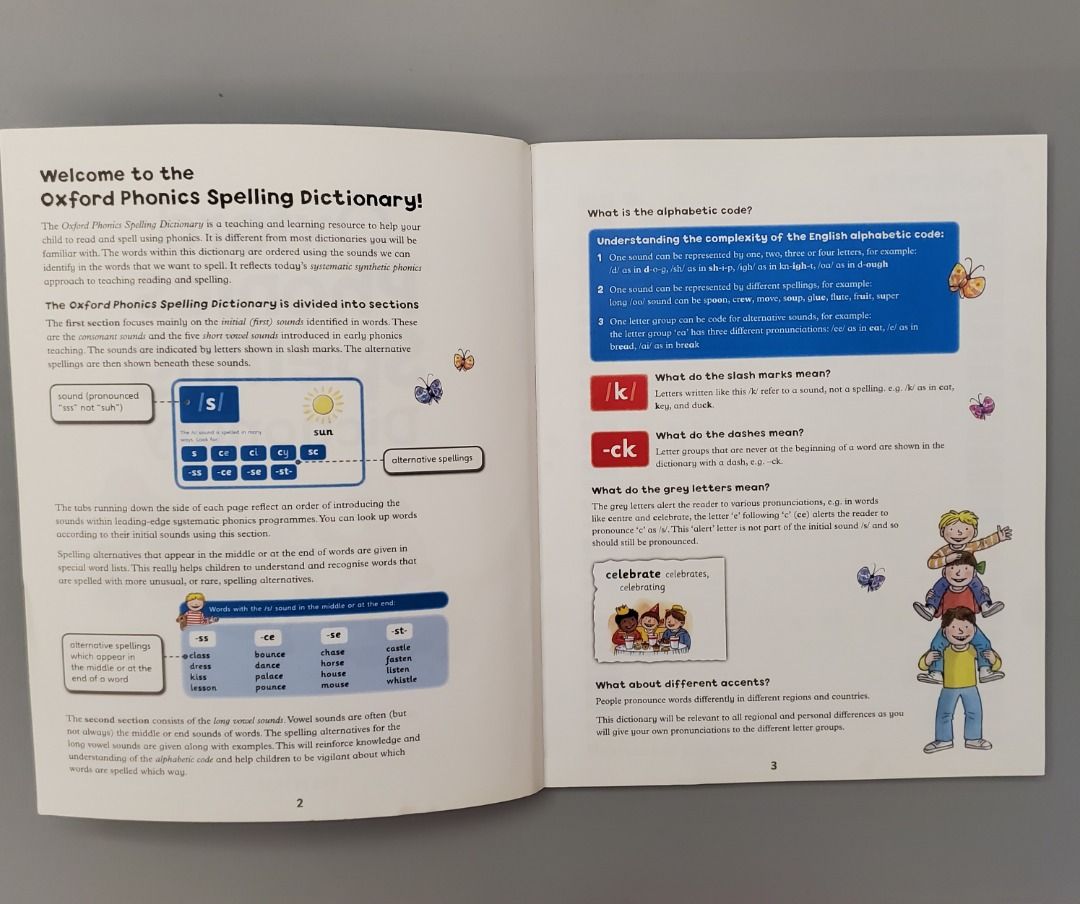 幼兒讀物系列 - Oxford Phonics Spelling Dictionary (Paperback), 興趣及遊戲, 書本 & 文具 ...