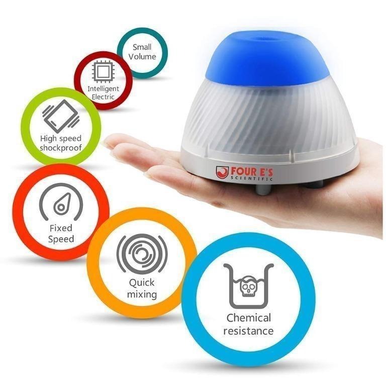 ⭐ [C3548] ⭐ Mini Vortex Mixer, Four E’S Scientific Touch Mode 5.5mm ...