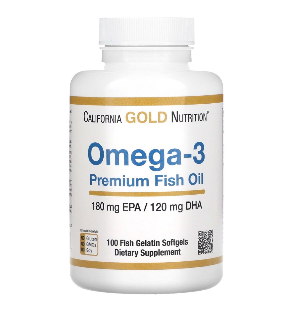 魚油丸, California Gold Nutrition Fish Oil, Omega 3, DHA, EPA, 100粒, 健康及營養食用品, 健康補充品, 健康補充品 - 維他命及 ...