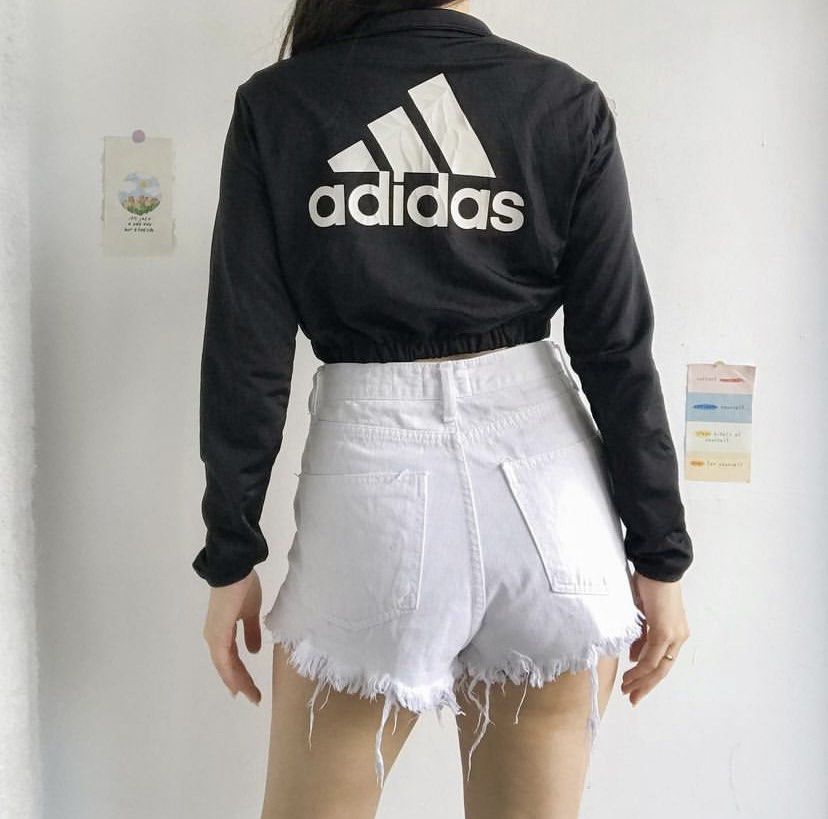 ADIDAS REWORKED ORIGINAL, Fesyen Wanita, Pakaian Wanita, Baju Luaran di ...