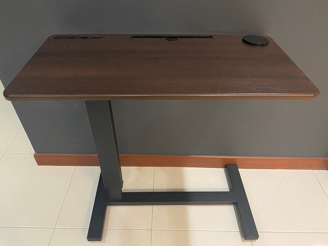 Adjustable study table with USB port, Furniture & Home Living ...
