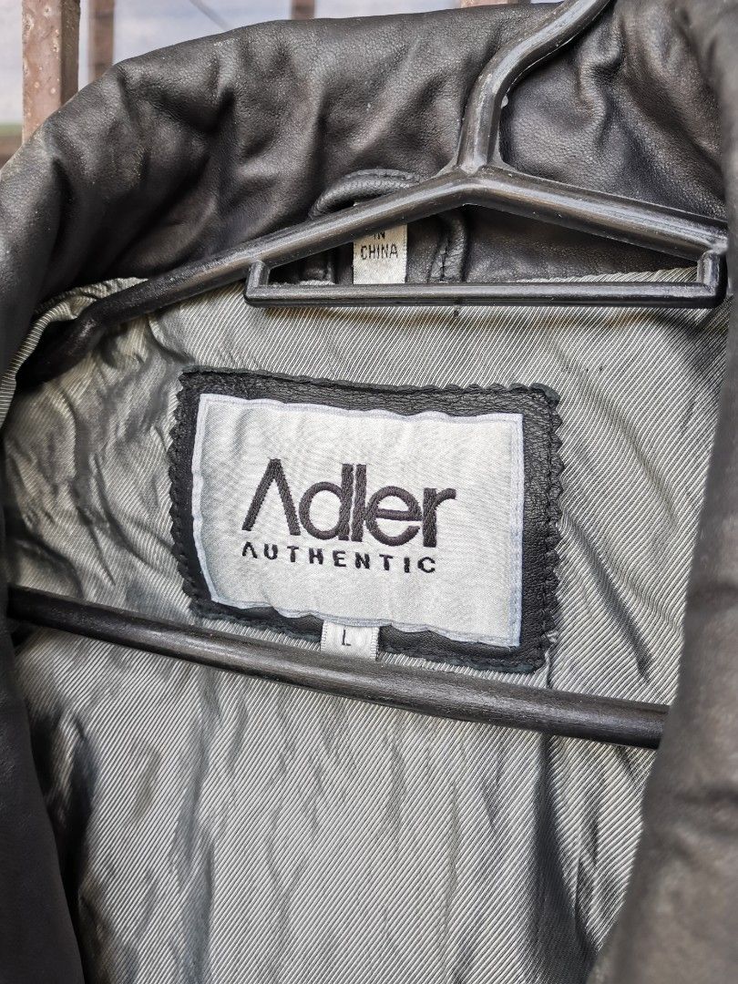 Adler Authentic Leather Jacket, Men's Fashion, Coats, Jackets and ...