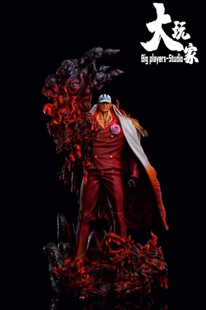 Akainu One Piece Big Players Studio GK statue kuji figure figurine ...