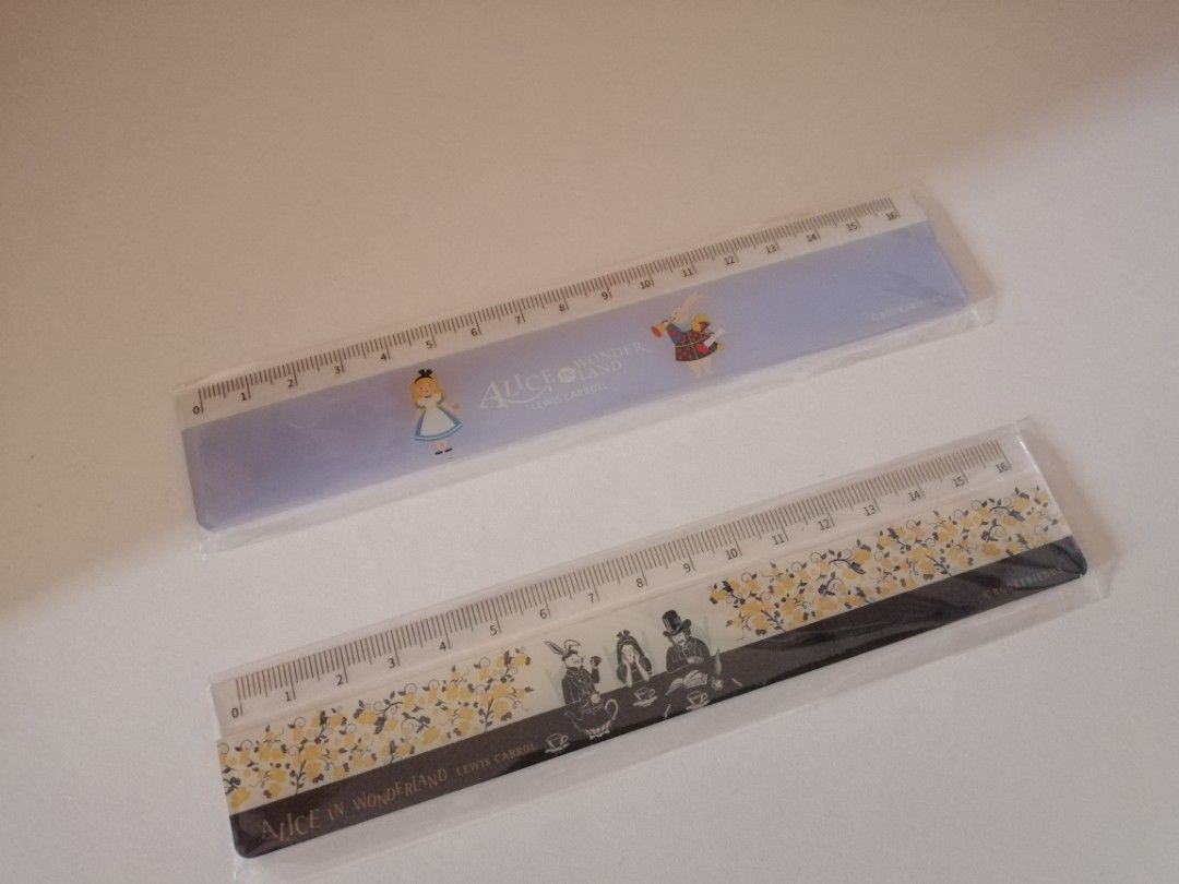 Alice in wonderland ruler, Hobbies & Toys, Stationary & Craft ...