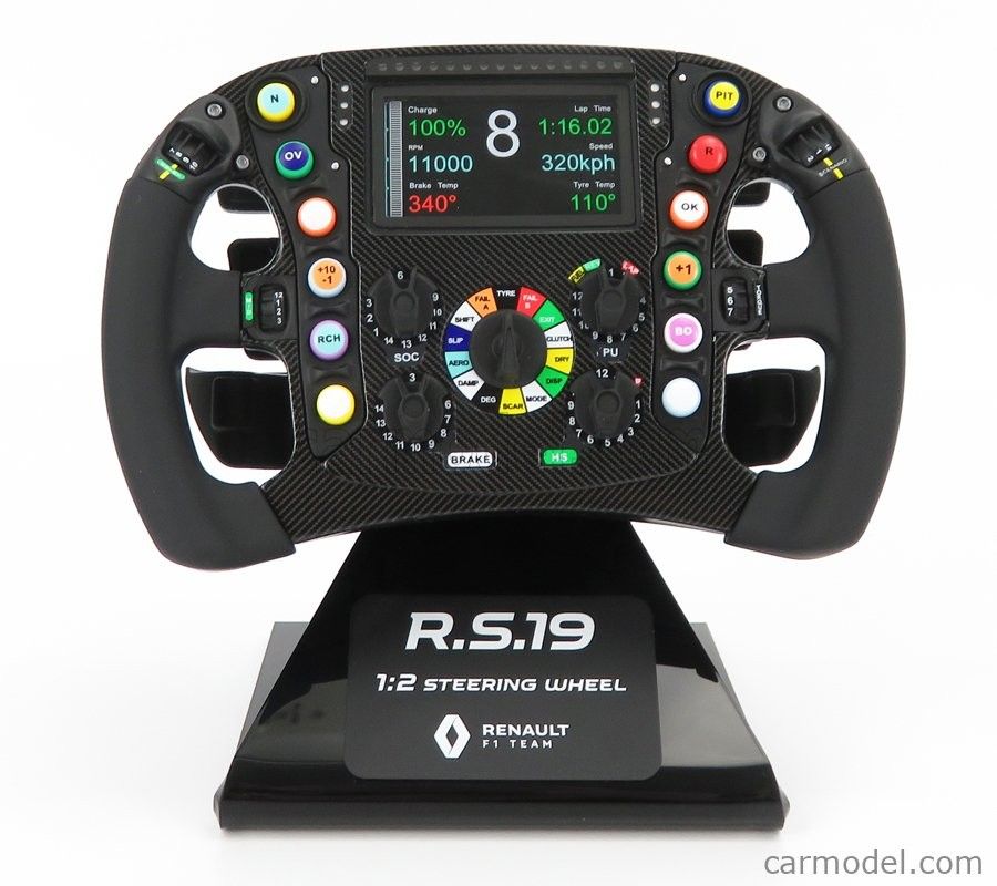 Alpine Renault RS19 F1 steering wheel, Hobbies & Toys, Memorabilia & Collectibles, Vintage ...