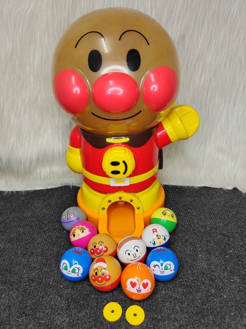 Anpanman Gasha Gasha Machine, Hobbies & Toys, Toys & Games on Carousell