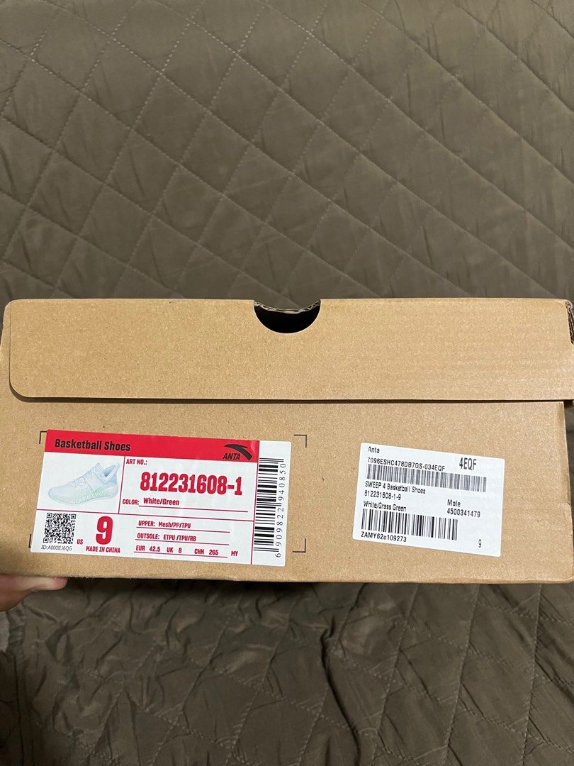 Anta Sweep 4, Men's Fashion, Footwear, Sneakers on Carousell