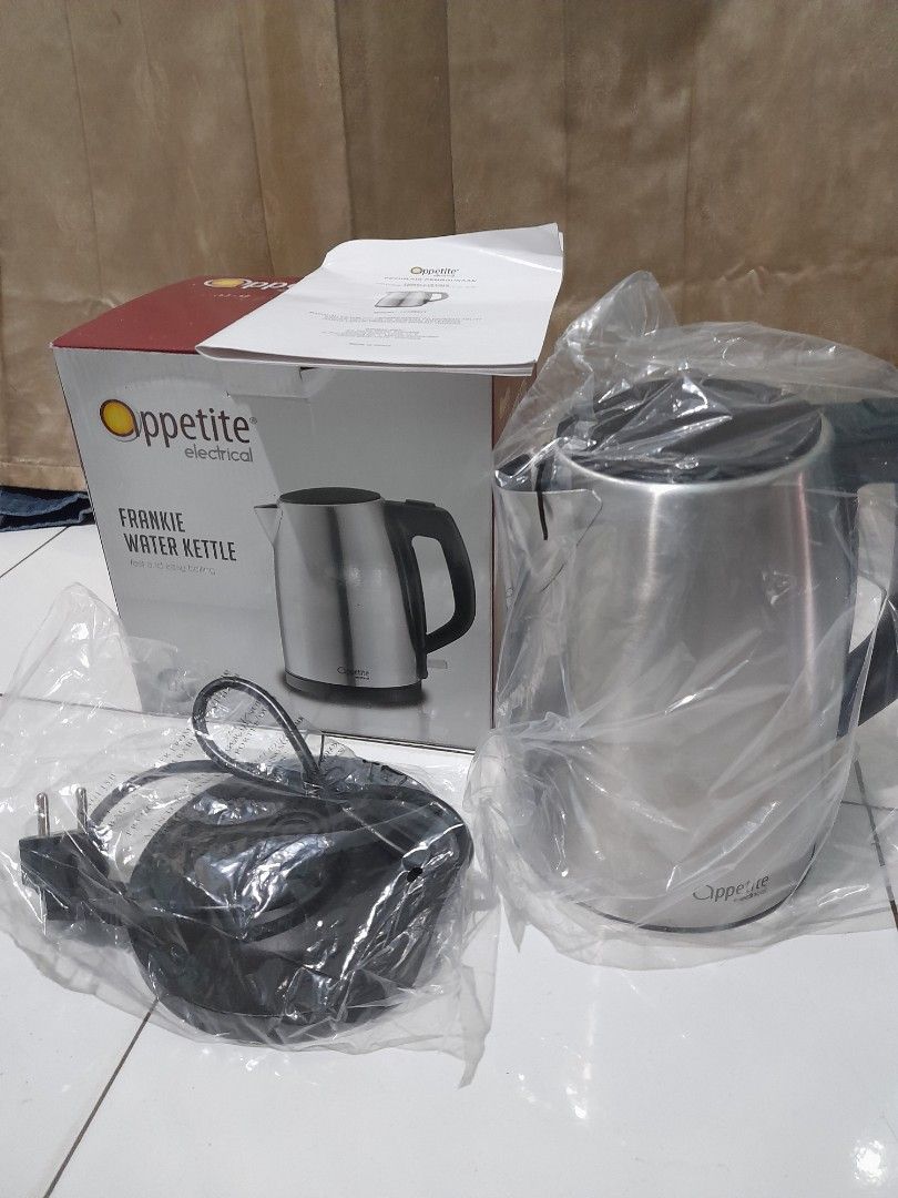 Appetite Electrical Frankie Teko Listrik 1.7 Ltr, Kitchen & Appliances di Carousell