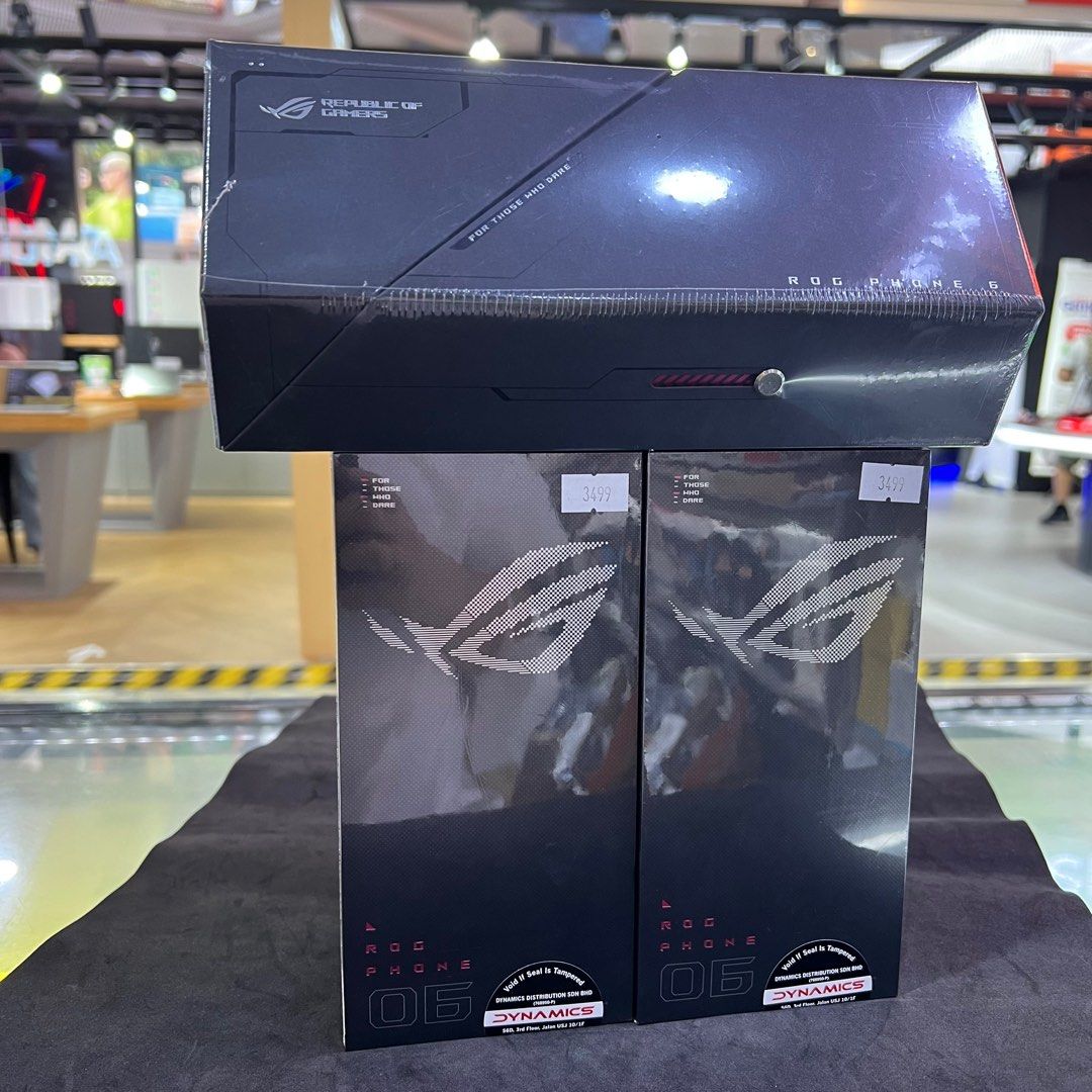 Asus Rog 6D 12GB ROM + 256GB NEW MYSET SEALBOX, Mobile Phones & Gadgets ...