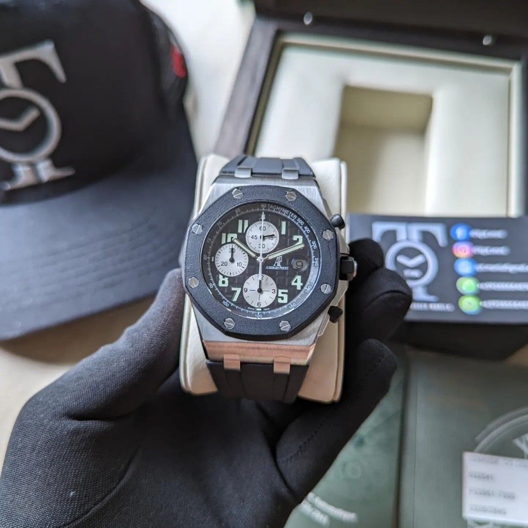Audemars Piguet ROO Rubberclad, Men's Fashion, Watches & Accessories ...