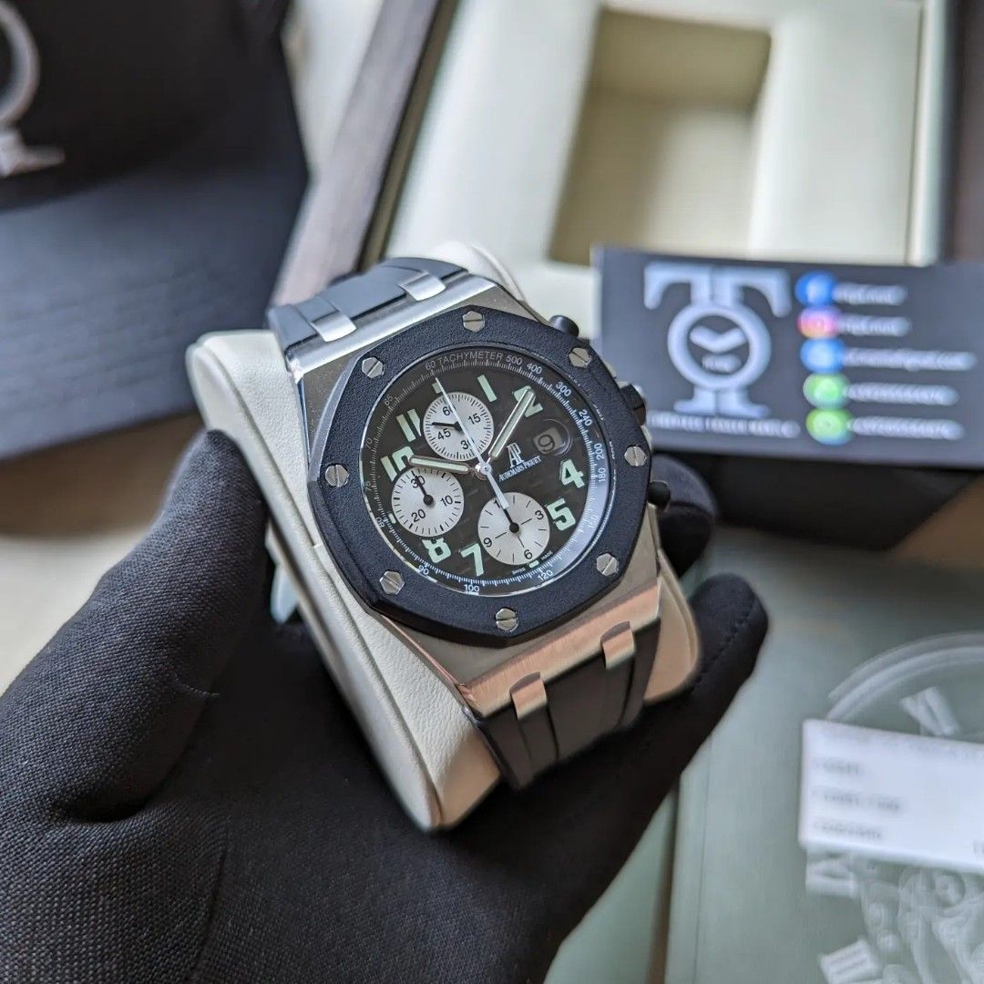 Audemars Piguet ROO Rubberclad, Men's Fashion, Watches & Accessories ...