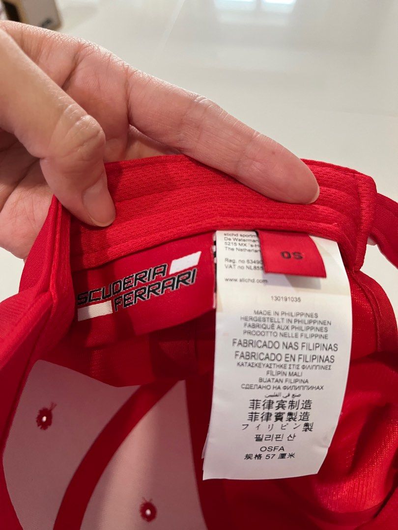 Authentic 2022 F1 Race Caps (Ferrari), Men's Fashion, Watches & Accessories, Caps & Hats on ...