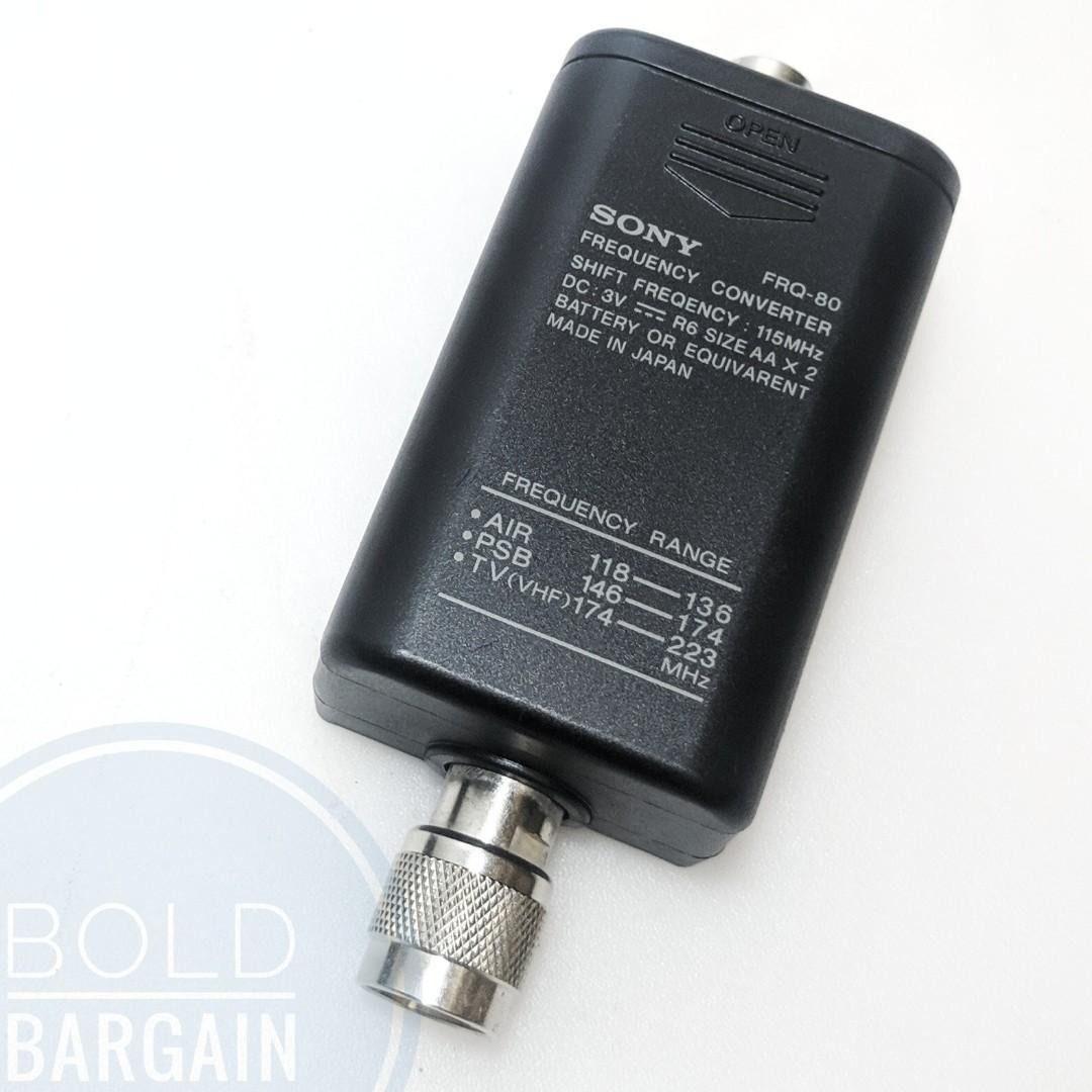 Authentic SONY FRQ-80 Active Frequency Converter For ICF-PRO80 Radio 115.15-174MHz 174-223MHz ...
