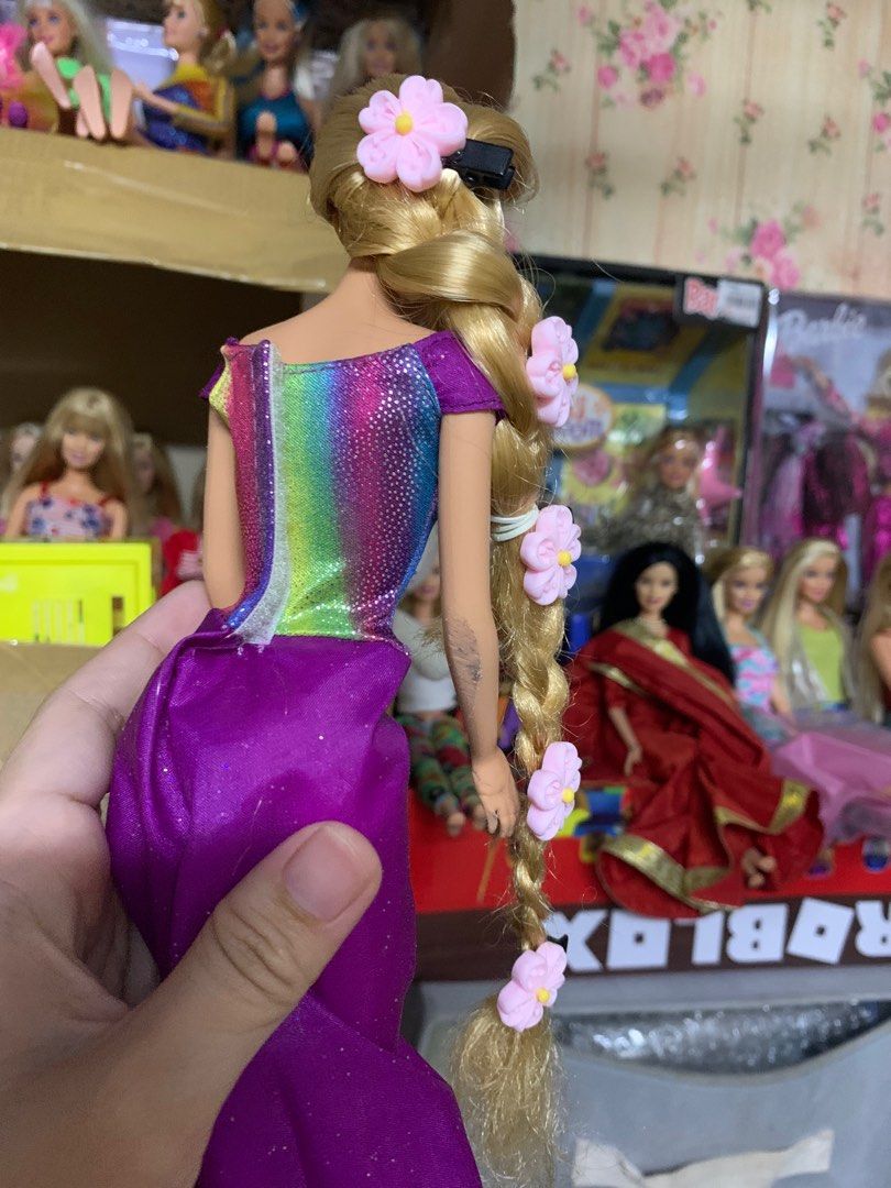 Barbie rapunzel rebody, Hobbies & Toys, Toys & Games on Carousell